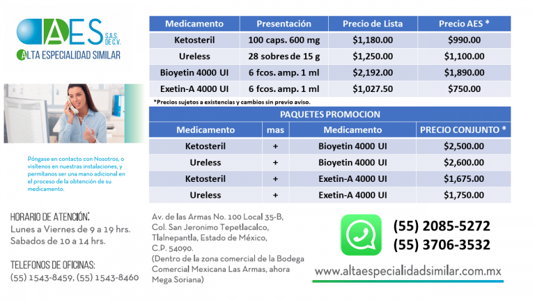 Promociones en Medicamentos para pacientes en tratamiento de IRC | Alta ...